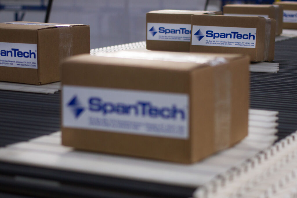 Span Tech High Speed Switch Conveyor | Efficient Product Routing