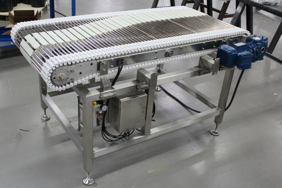 Span Tech High Speed Switch Conveyor | Efficient Product Routing