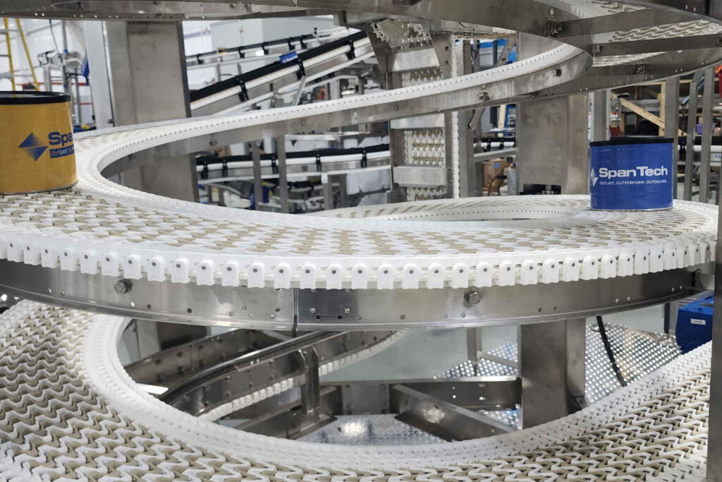 Spiral Conveyors | Vertical Spiral Conveyor System Manufacturer - Span ...