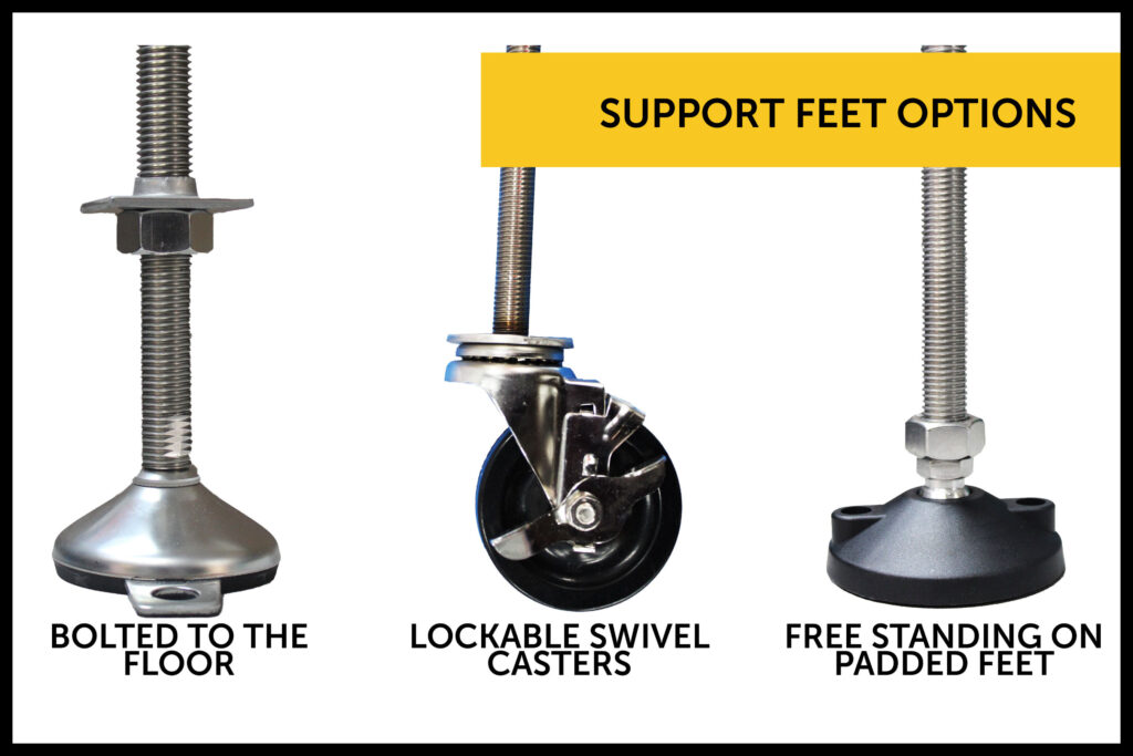 Span Tech Conveyor Supports | Stability & Versatility for Any Application